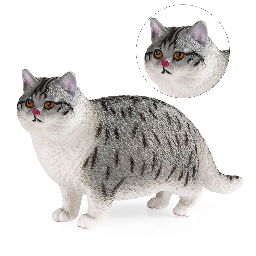 Игрушка, Модель Fat cat simulation pet-серый B