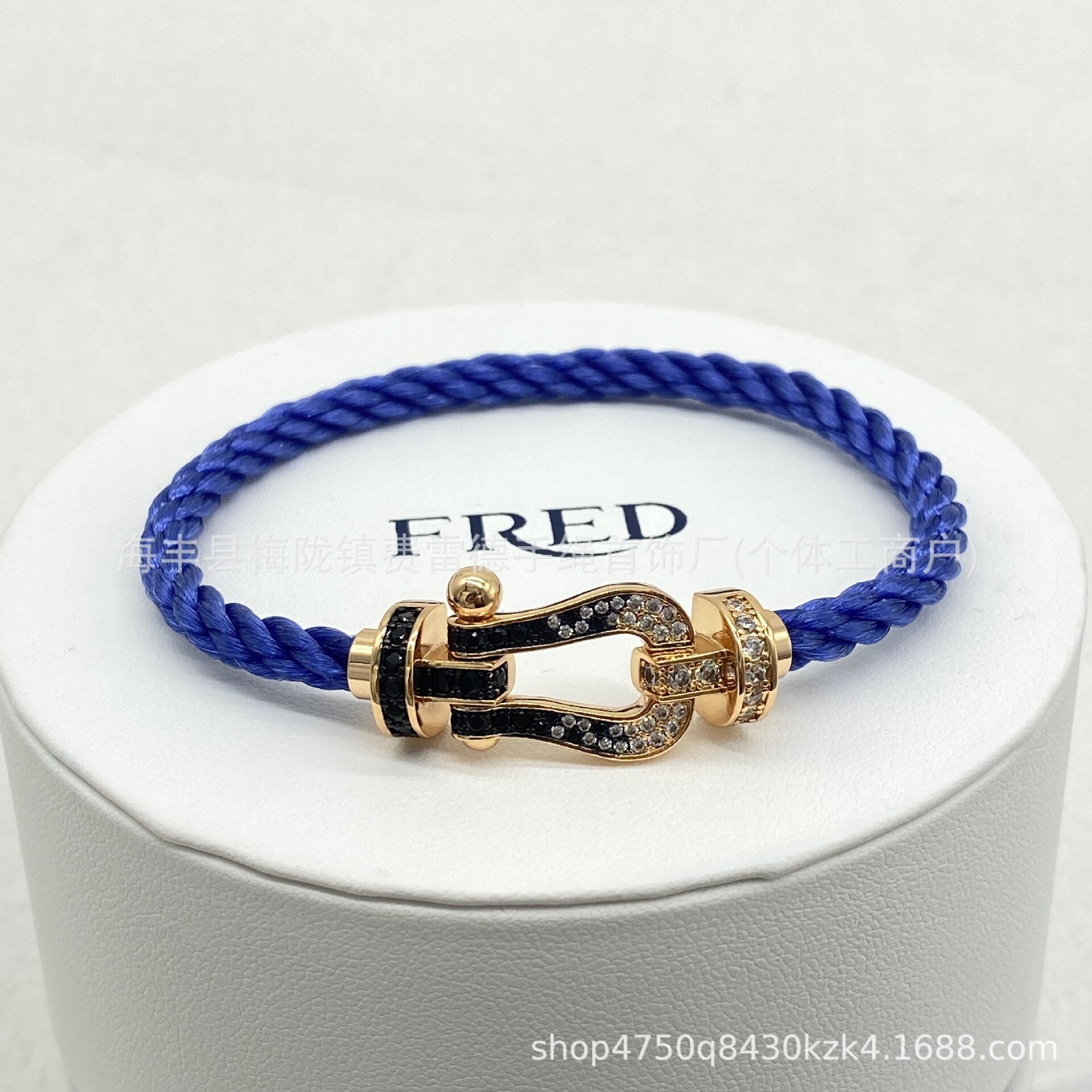 Браслет с пряжкой в виде подковы для мужчин и женщин, красная нить, зодиакальный год, удача, DIY плетеный шнур, стальной браслет, прямая продажа от производителя