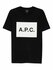 Футболка A.P.C., размер M, черный