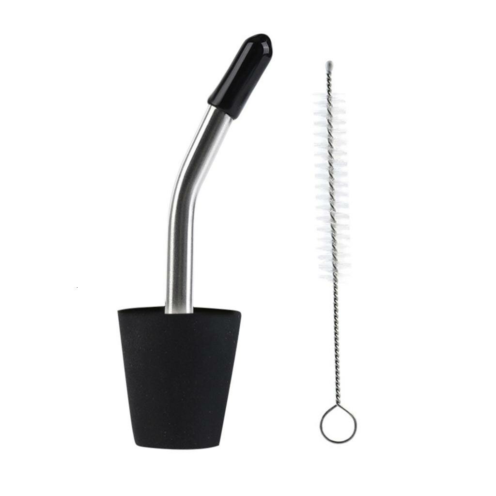 Насадка-удлинитель для носика чайника из нержавеющей стали, Черный