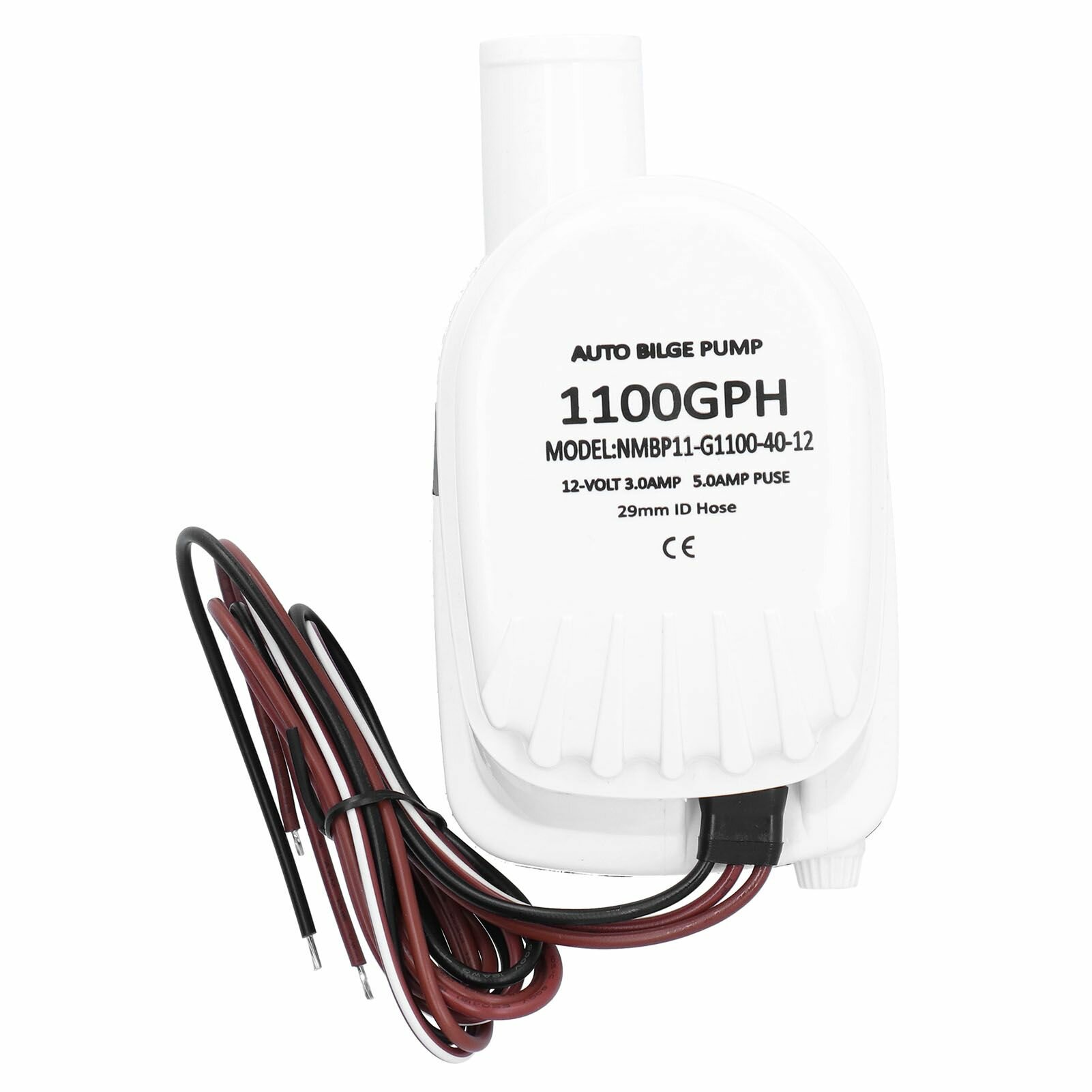 Трюмный насос 12V 1100GPH с поплавковым выключателем