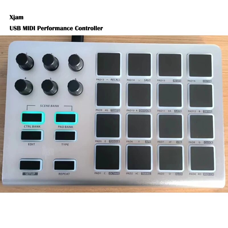 ESI Xjam USB MIDI контроллер