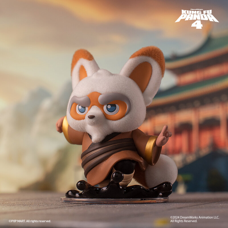 Фигурка унисекс POP MART Global Collection Kung Fu Panda Creative Mystery Box, Confirmed-Hidden Style-Delicious Moments (Open)