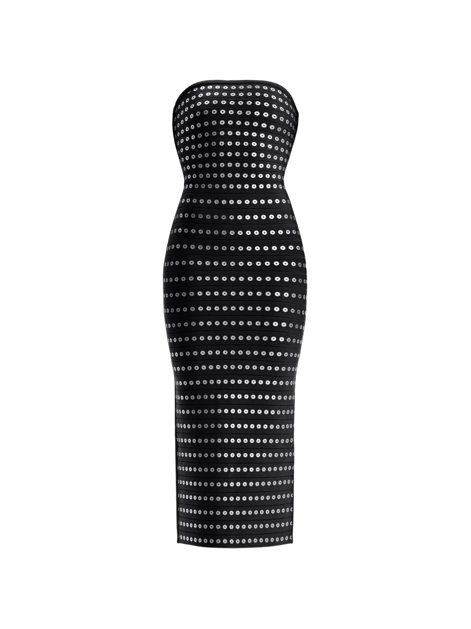 Платье Sequin strapless dress