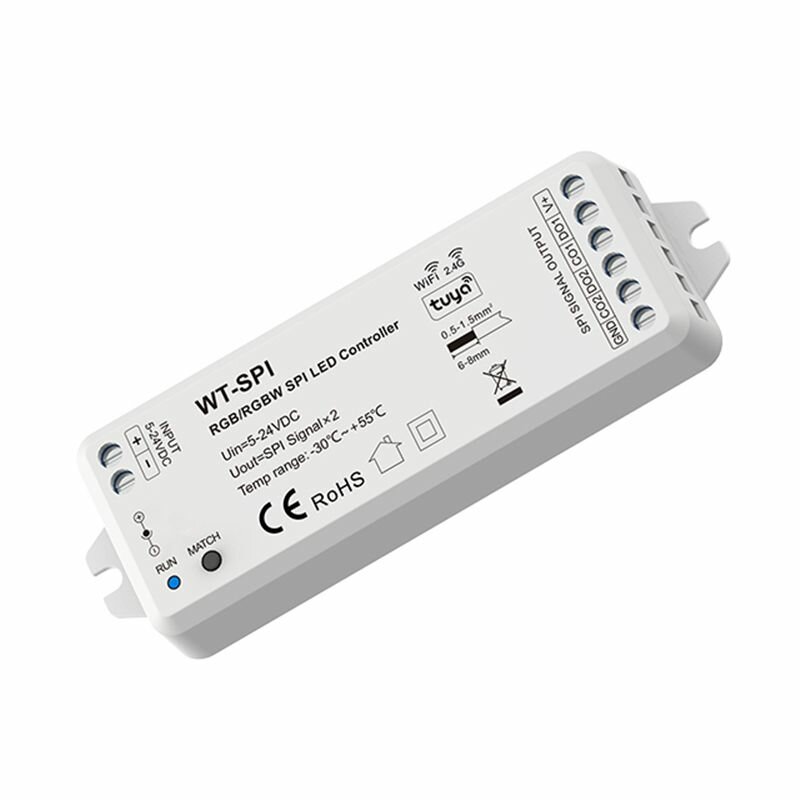 Светодиодный контроллер WT - SPI WZ - SPI Tuya WiFi Zigbee + RF SPI