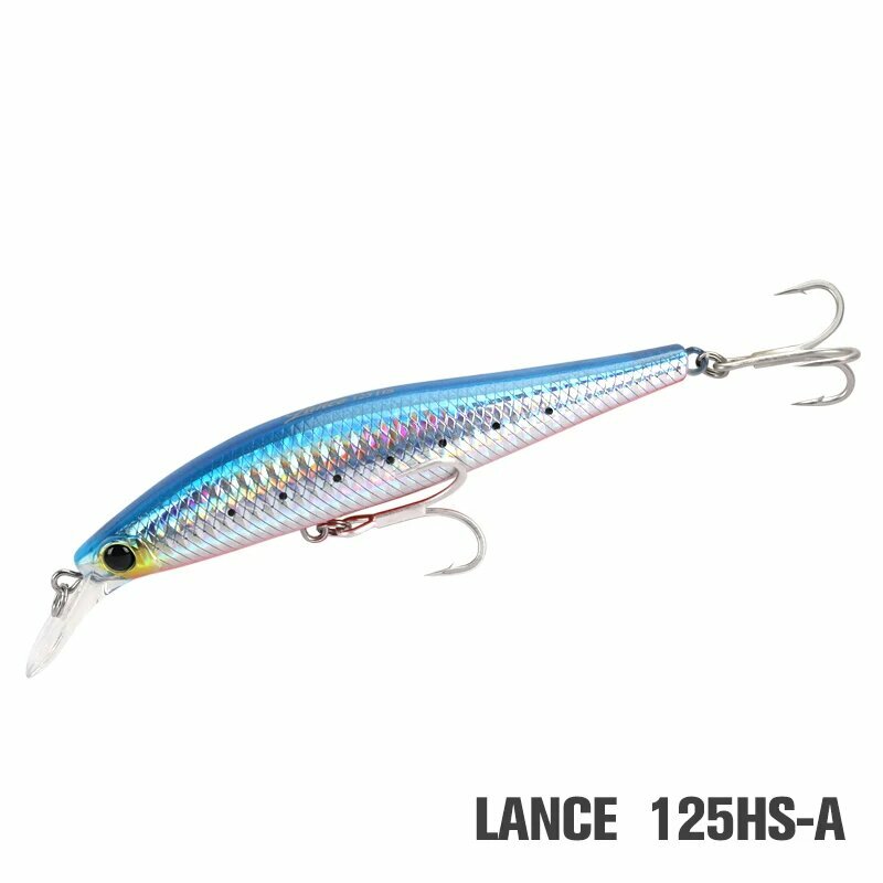 TSURINOYA Lance 125HS-A, воблер, цвет Lance-A