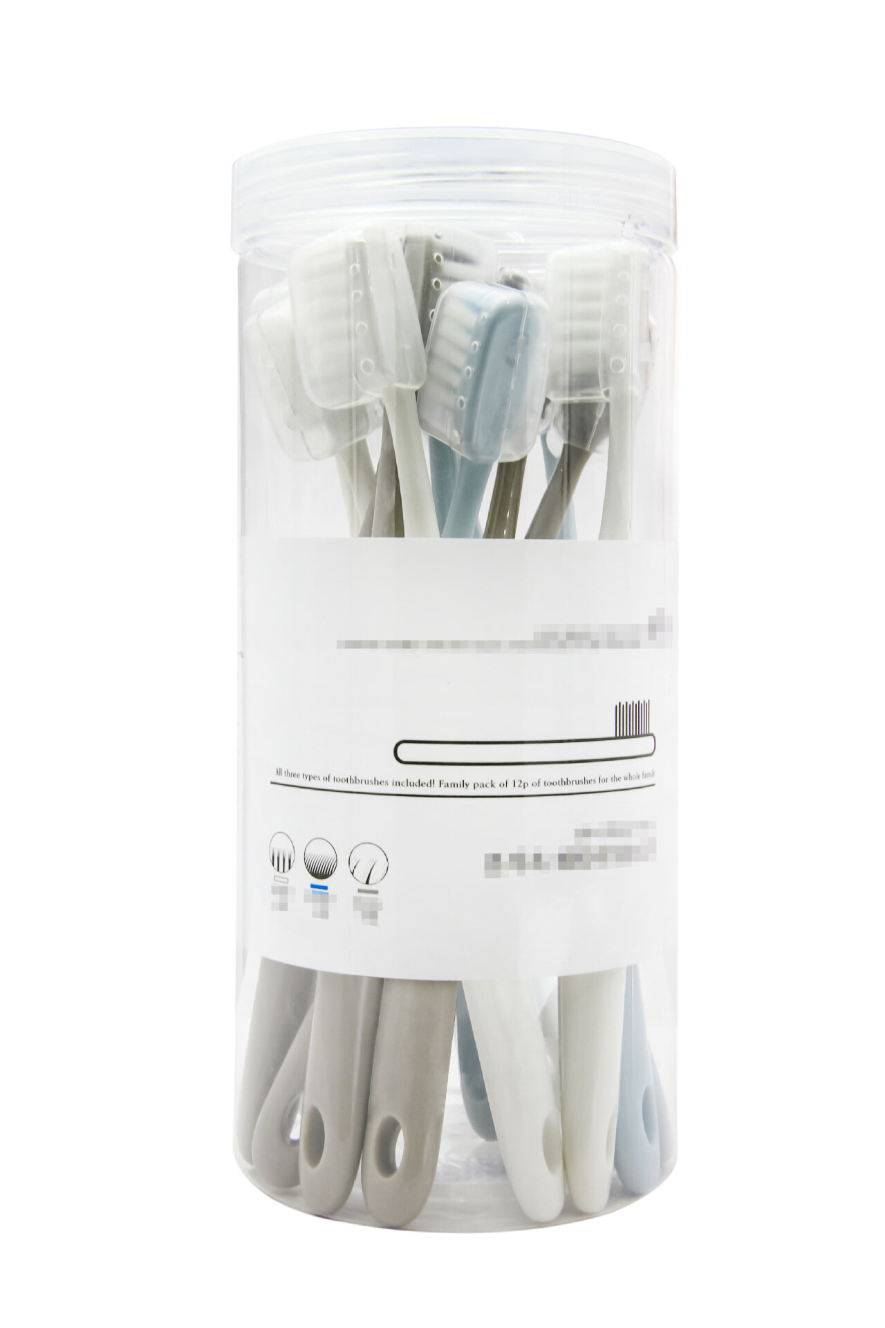 Зубная щетка для взрослых с круглой головкой, домашнее использование, японский стиль Моранди, 12 штук в наличии, оптовая мягкая щетина