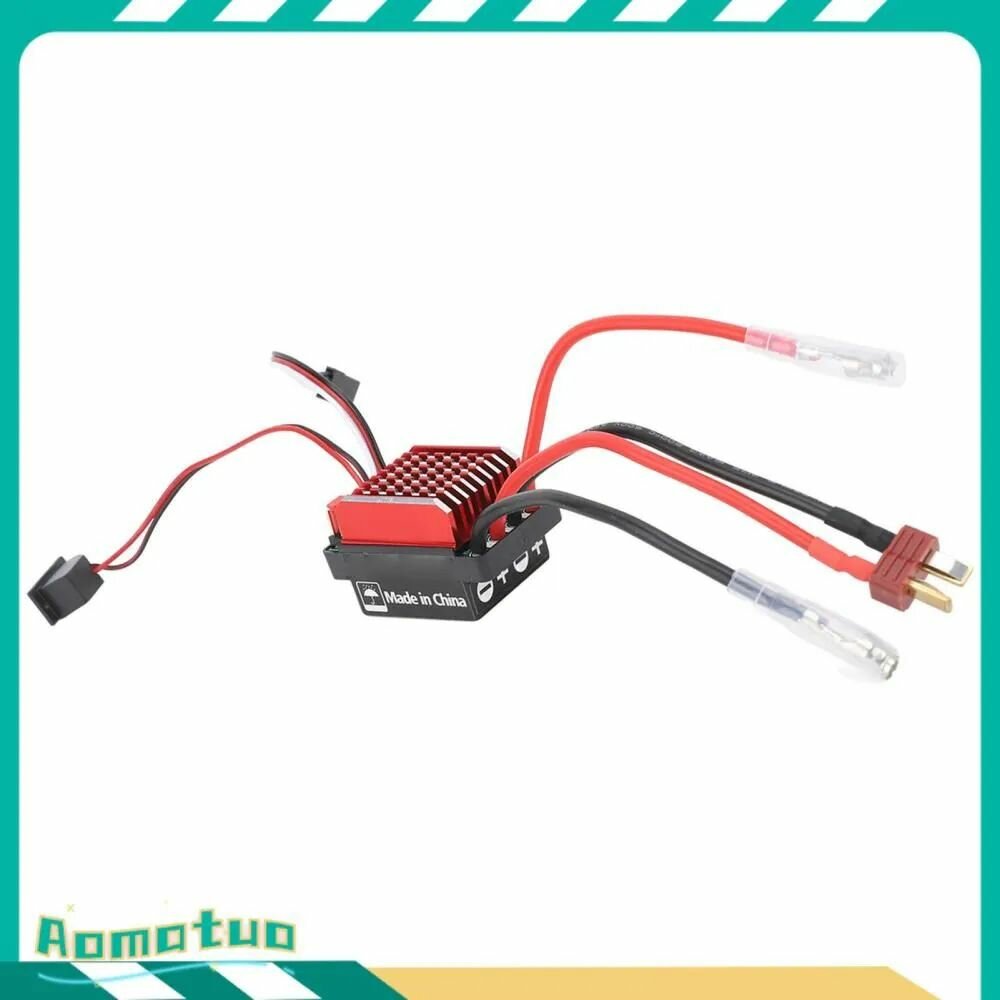 320A RC контроллер ESC, мощный, двунаправленный для 1/10 радиоуправляемых машин
