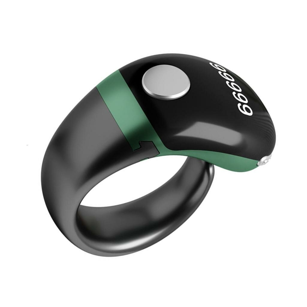 Цифровой счётчик для бега и религиозных церемоний, Зеленый