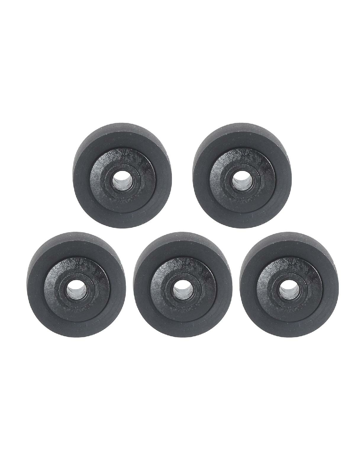 5шт Прижимной ролик магнитофона для кассет, прижимной ролик деки для аудиоэкрана