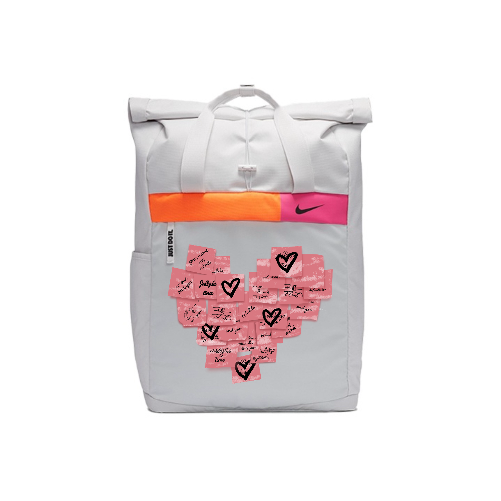 Рюкзак унисекс Nike Fabric Backpack, Light Silver Gray