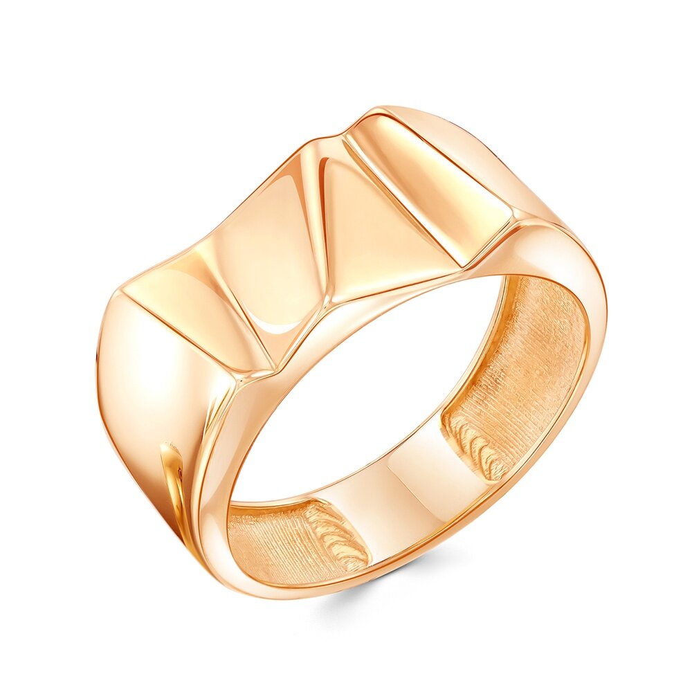 Кольцо, красное золото, 585 проба