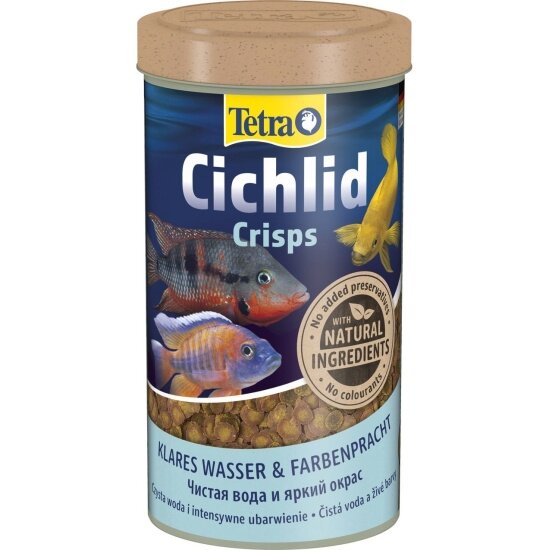 Корм основной для цихлид Tetra Cichlid Crisps 500мл. чипсы