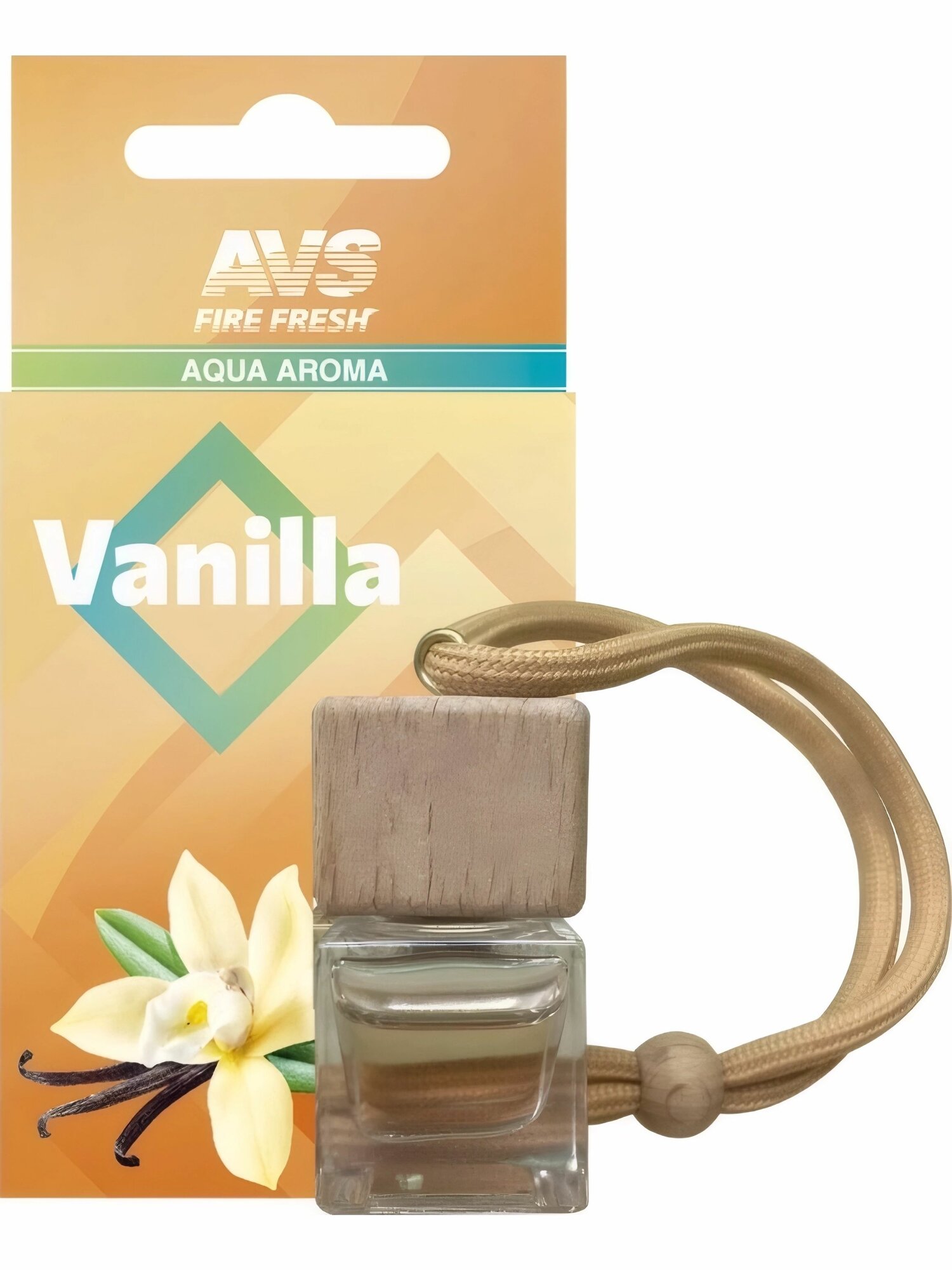 Ароматизатор AVS AQA-07 AQUA AROMA Vanilla/Ваниль (жидкостный)