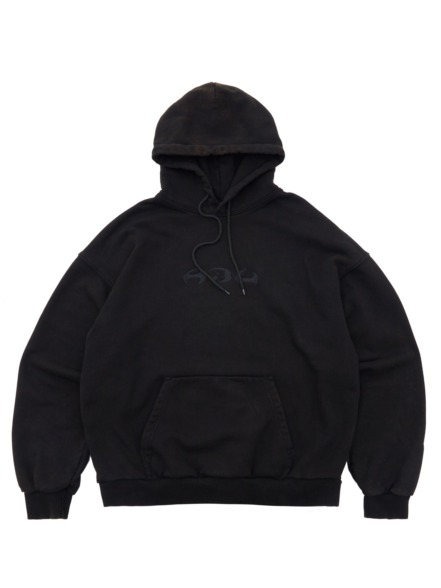 Худи ABU BLUNT, 1 шт., размер M, , washed black