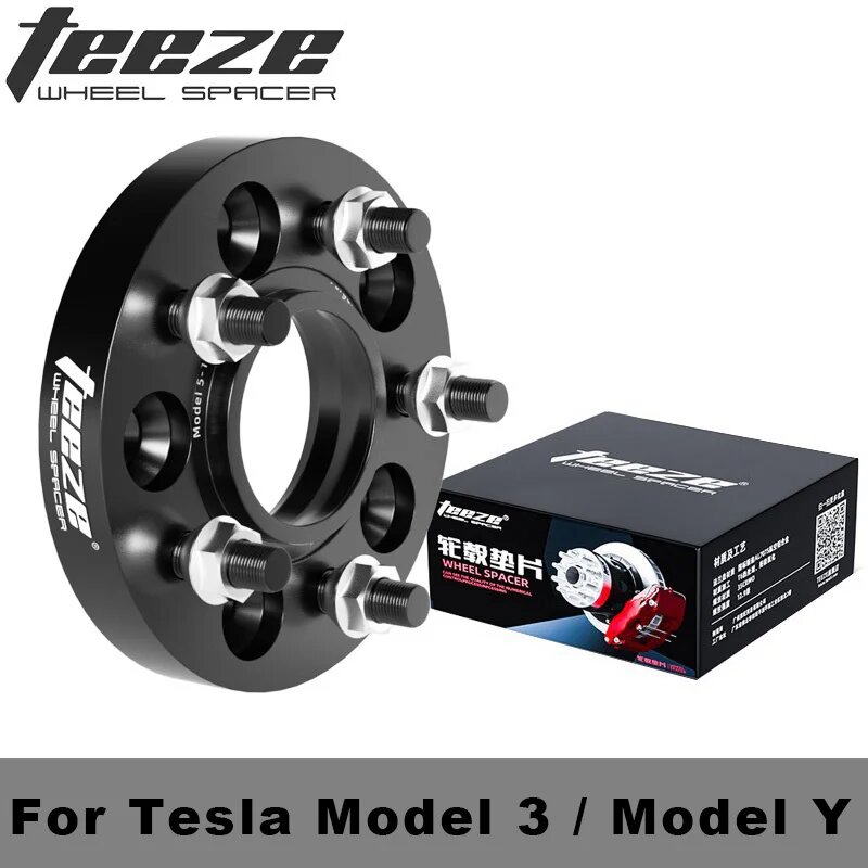 Проставка-адаптер Для Колес Teeze PCD 5x114.3 CB 64.1мм Для Tesla Model 3 Model Y 1 piece 20mm
