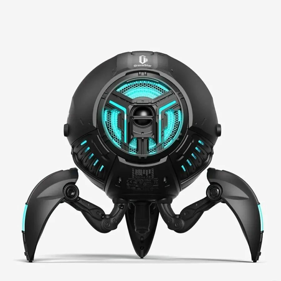 Блютуз музыкальная колонка с ночник Gravastar MARS PRO беспроводная колонка портативная, 20W, Bluetooth 5.0