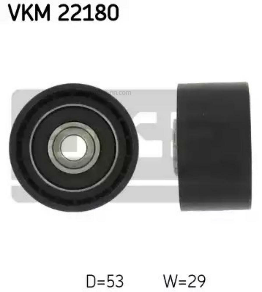SKF VKM22180 Ролик приводного ремня Alfa Romeo 145,146,147,156, GT, Fiat Brava(o), Doblo, Idea, Marea, Multipla, Palio, Punto, Stilo, Strada, lancia Lybra, Musa 1.9TD, JTD 03.96-