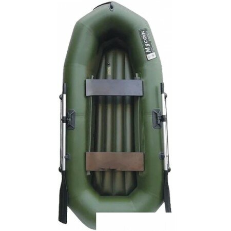 Гребная лодка Муссон R-260 НД (зеленый)