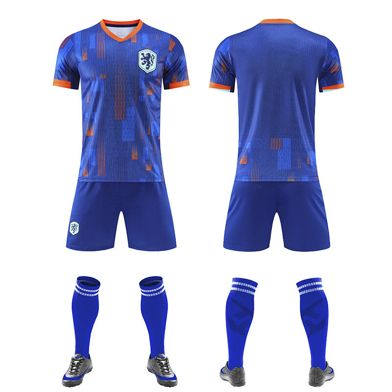 Форма футбольная, для Чемпионата Европы, домашняя игра, размер 18, цвет Нидерланды в гостях