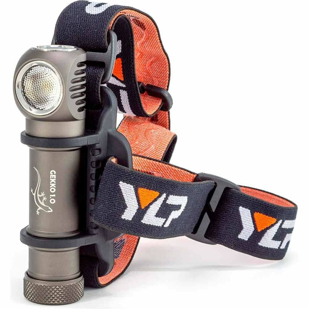 Яркий ЛУЧ Фонарь YLP GEKKO 1.0 налобный Samsung LH351D HI-CRI max900лм 4606400106326