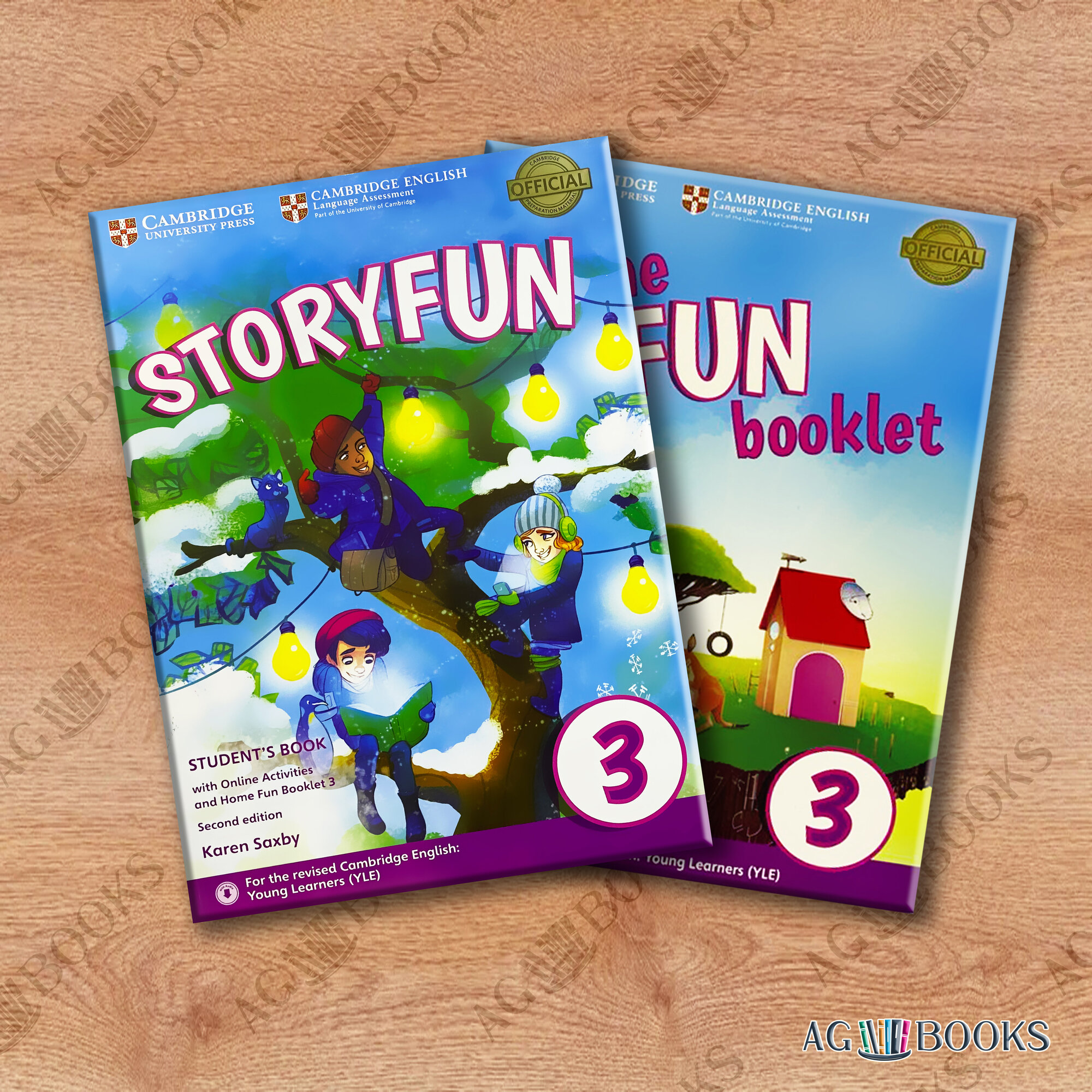 Storyfun 3 учебник + буклет + CD (без кода доступа к онлайн-ресурсам)
