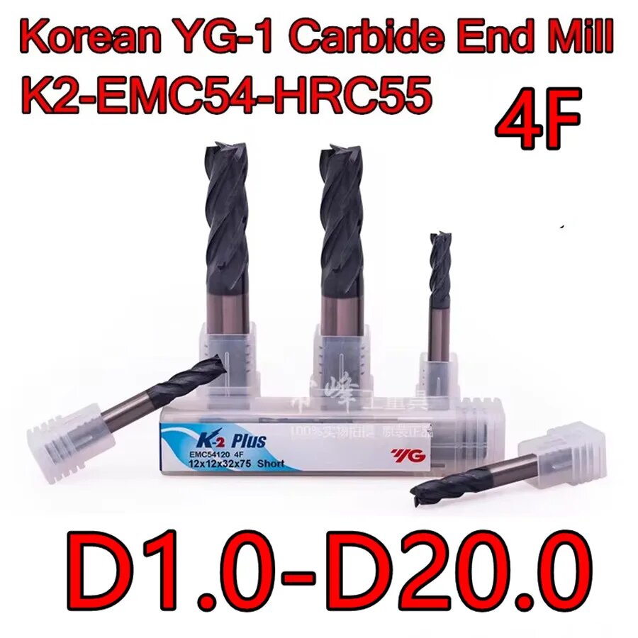 Твердосплавная концевая фреза YG-1 EMC54 D1.5-5pcs