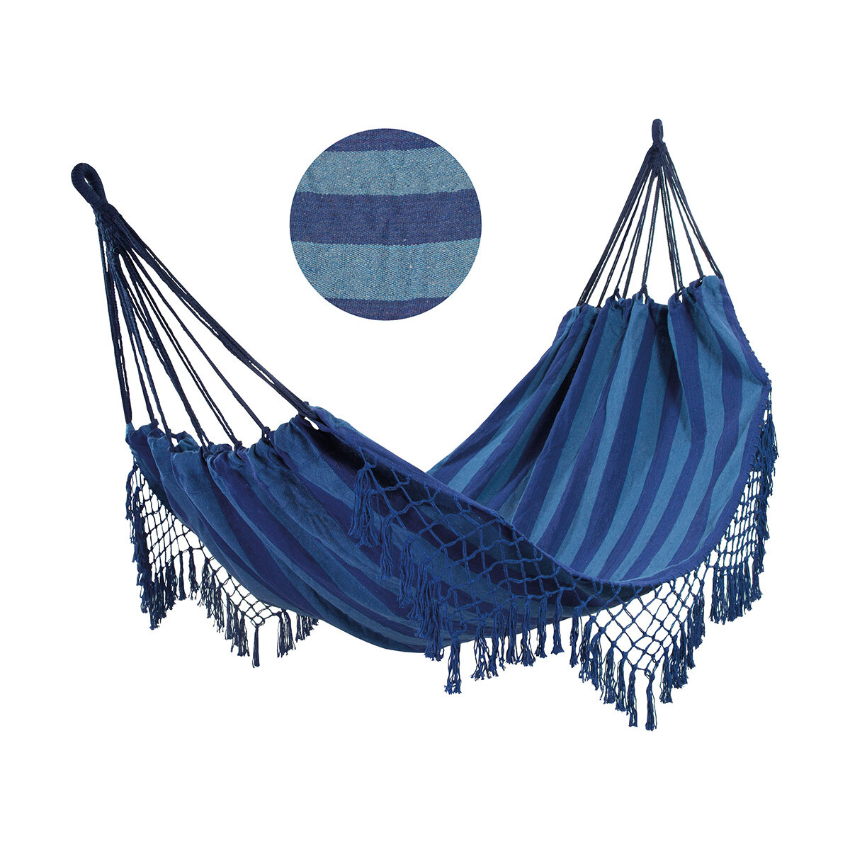 Гамак Ecos HAM-18, полотняный, поликоттон, 200х120 см, сумка для хранения