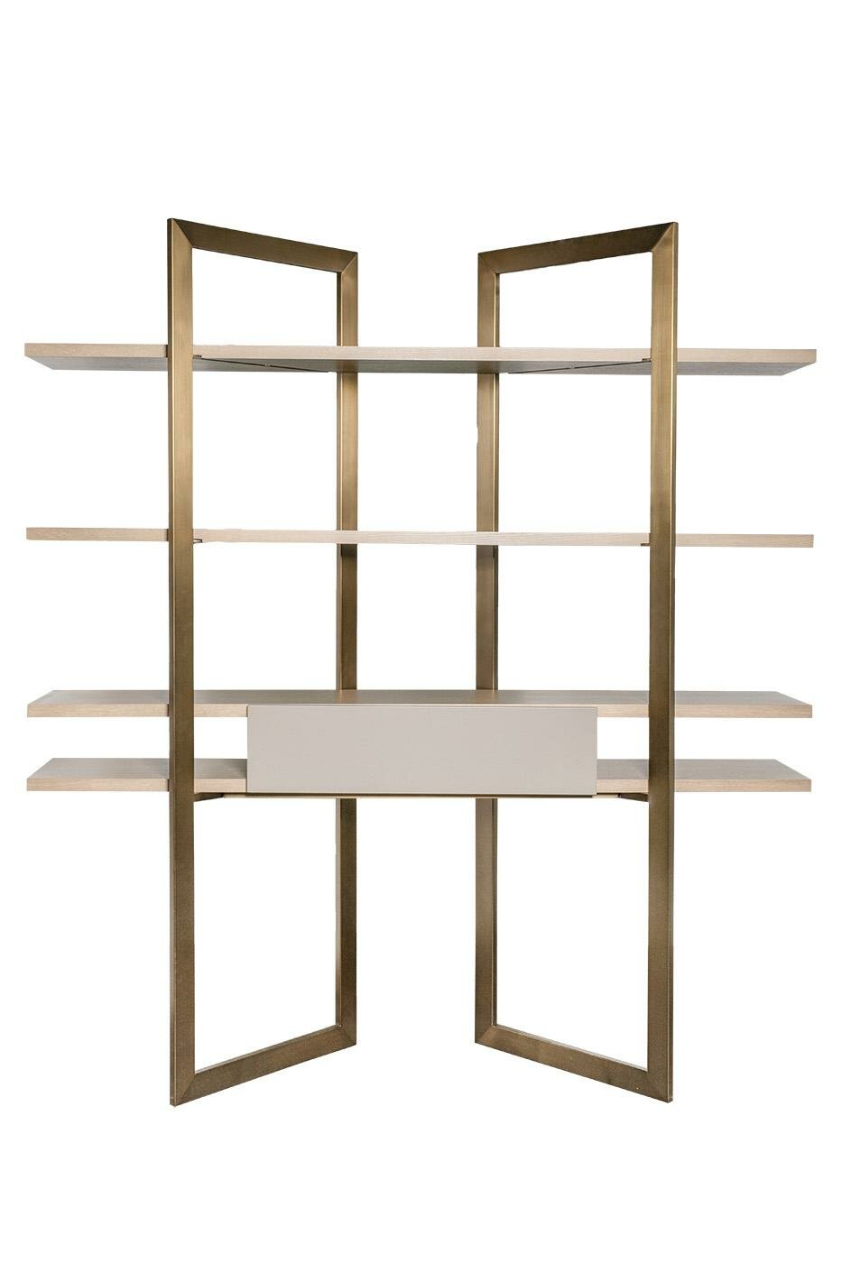 Стеллаж Garda Decor 58DB-21171STEL Стеллаж Крестовина (Crossing) 180*30*200см арт. 58DB-21171STEL
