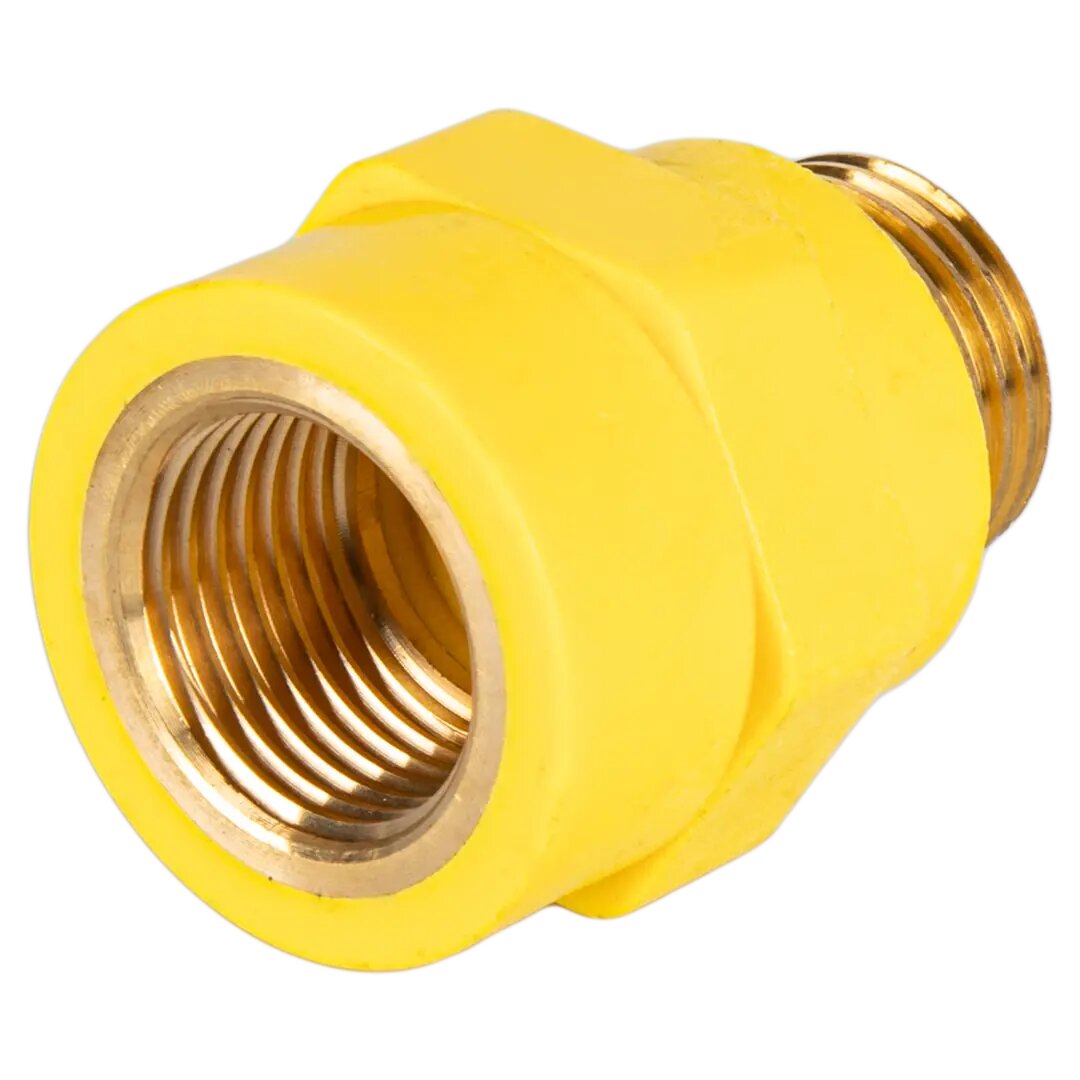 Диэлектрическая вставка для газа 1/2х30 см гайка-штуцер