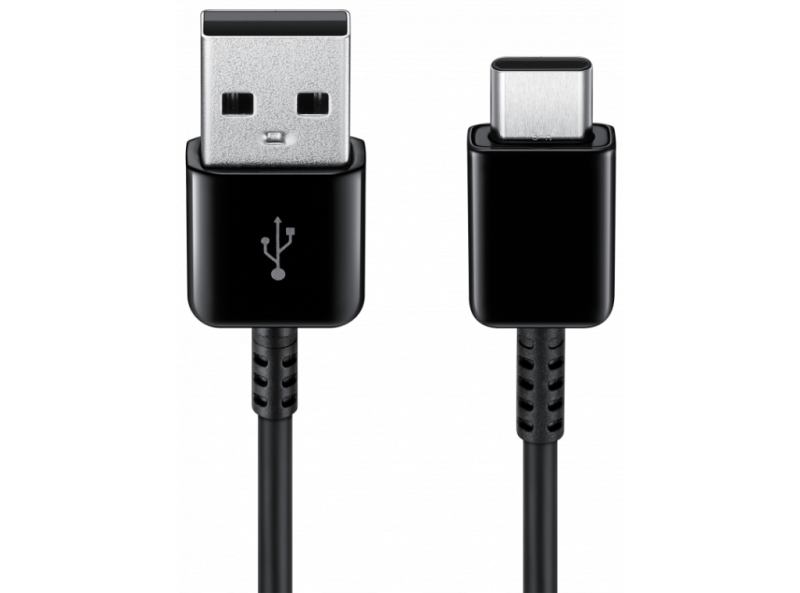 Data-каб. комплект Samsung EP-DG930MBRGRU (USB 2.0 / Type-C / 1.5m) черный