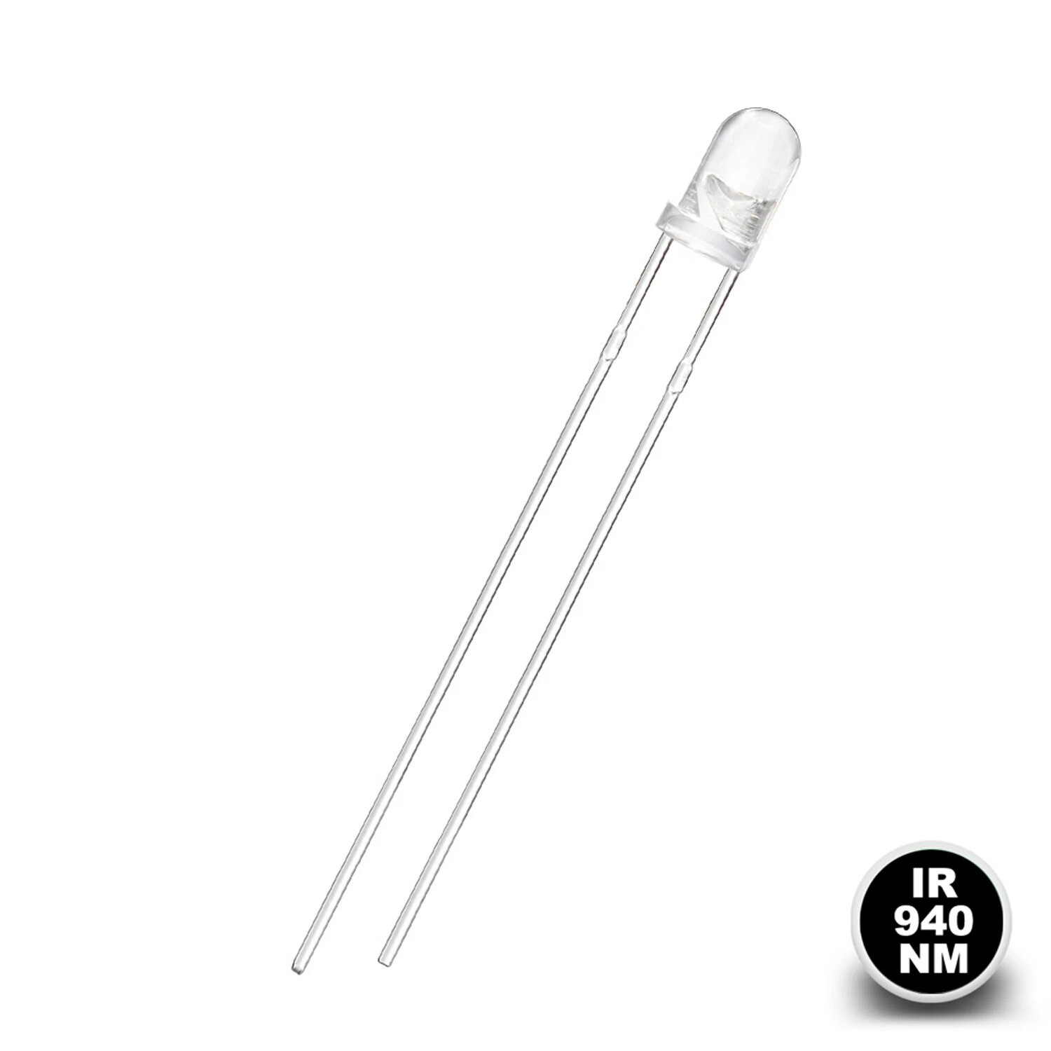 100 шт. ИК-светодиоды CHANZON 3 мм/5 мм 850/940 нм 3mm 940nm Emitter