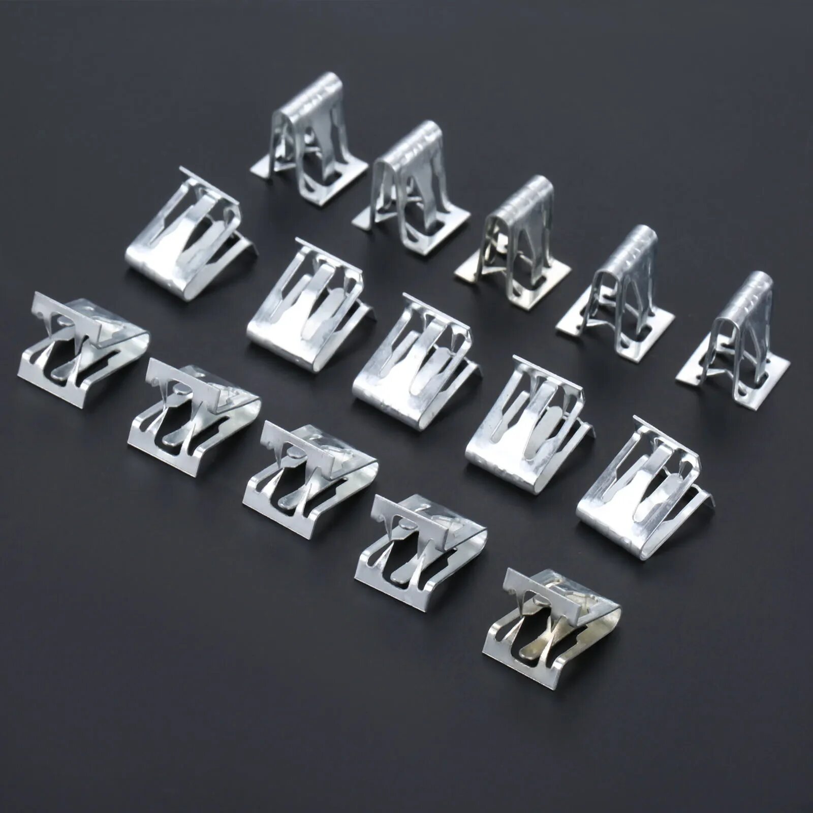 15 шт. Авто Автомобильные приборные панели DVD CD панель Рама рычаг переключения передач подлокотник Автомобильный Крепеж внутренняя отделка пластина фиксированная Железная пряжка с зажимом