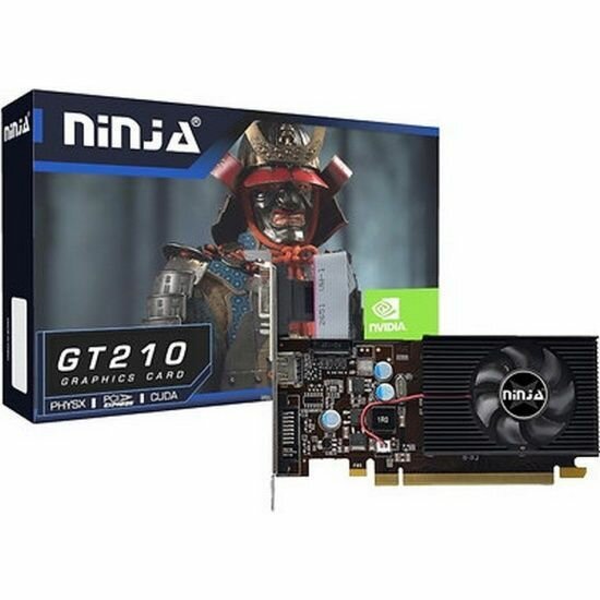 Видеокарта Ninja (Sinotex) GT210 512M 64bit DDR3 DVI HDMI CRT PCIE