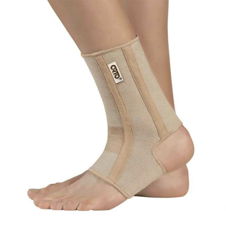 Бандаж ORTO 400BAN, для голеностопного сустава, эластичный, полужесткий, размер XS
