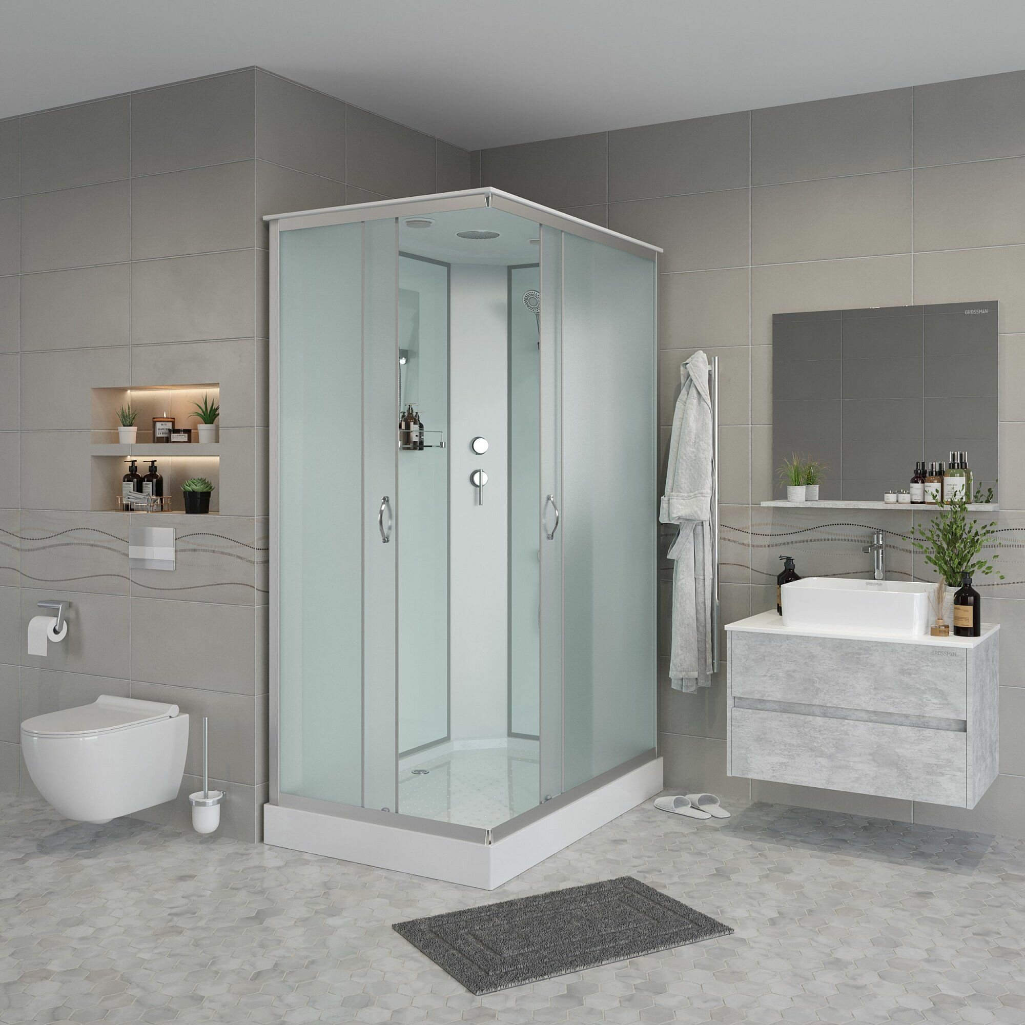 Душевая кабина Niagara Origin 43085-14Q 100x80