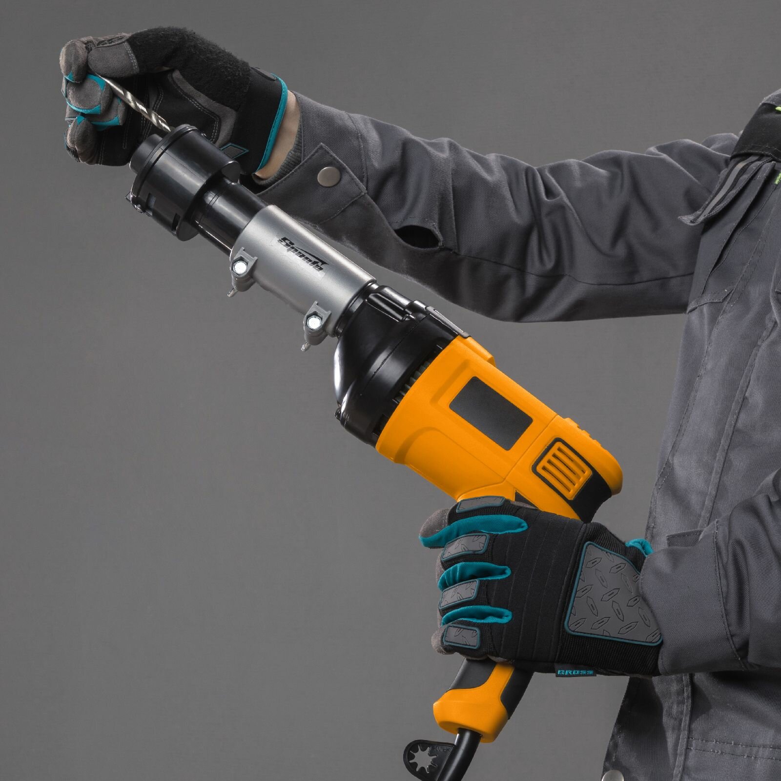 Насадка на дрель для заточки сверл, D 3.5-10 мм Sparta, 912305