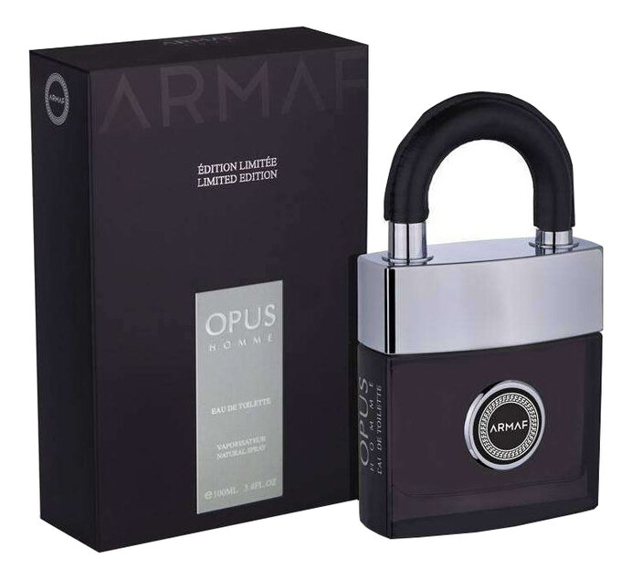 Armaf, Opus Homme Limited Edition, 100 мл, туалетная вода мужская