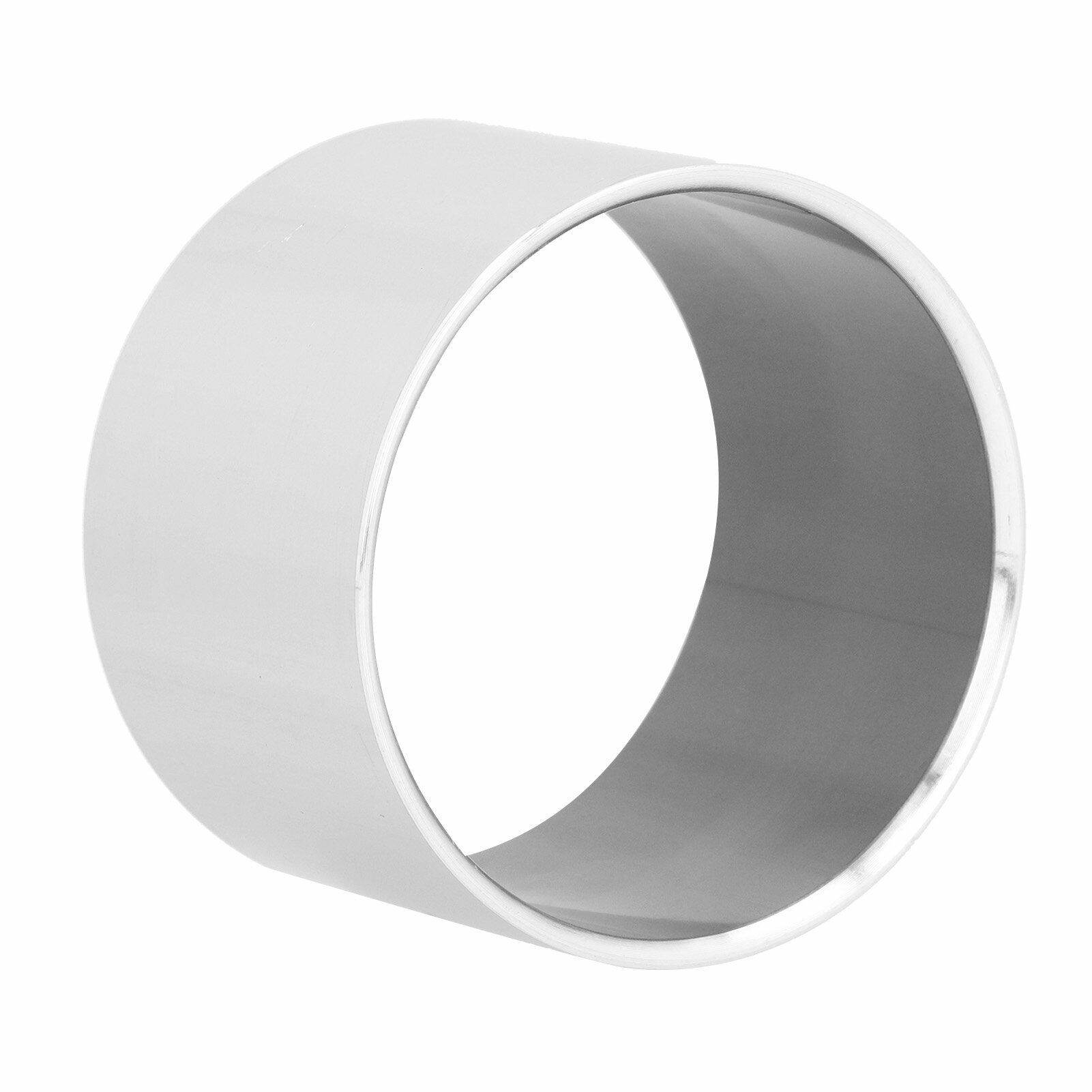 Гильза цилиндра из алюминиевого сплава для безмасляного воздушного компрессора с низким уровнем шума, замена, цвет серебристый, внешний диаметр около 75мм, внутренний диаметр около 69мм, высота около 48.5мм, количество 1 штука