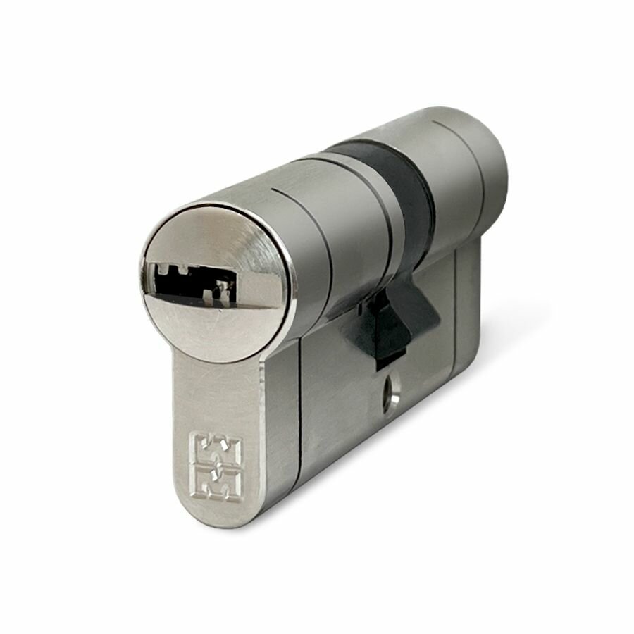 Цилиндровый механизм MOTTURA C55 77 мм. (31+46) ключ/ключ, никель (личинка замка, сердцевина, секретка, врезной, цилиндр)