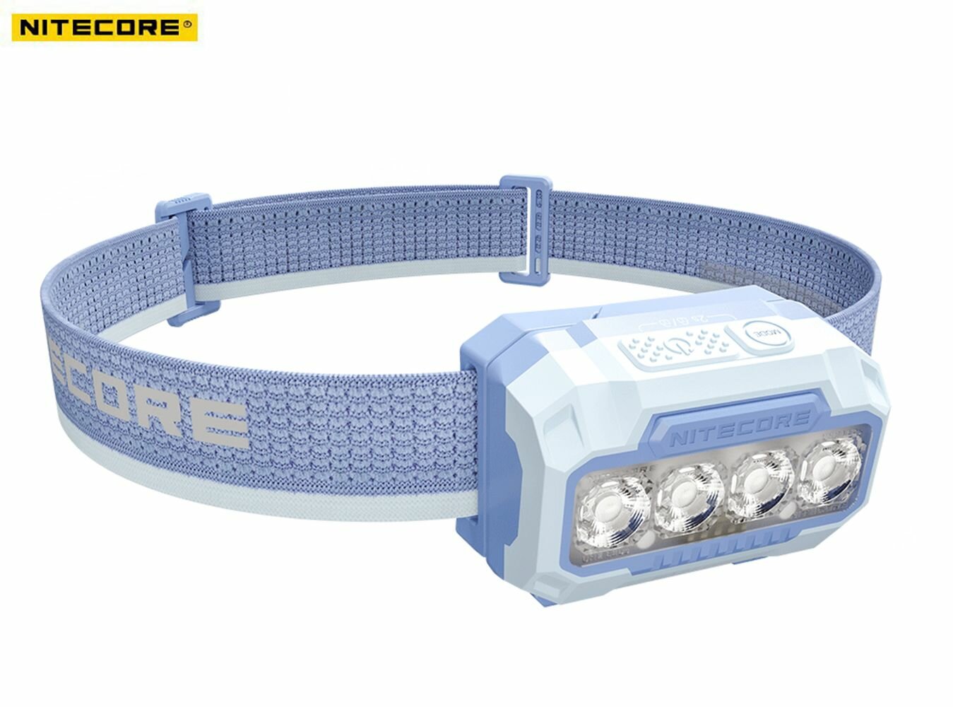 Фонарь Nitecore HA23 UHE Blue, 3 x АА, 132 метра, 600 люмен
