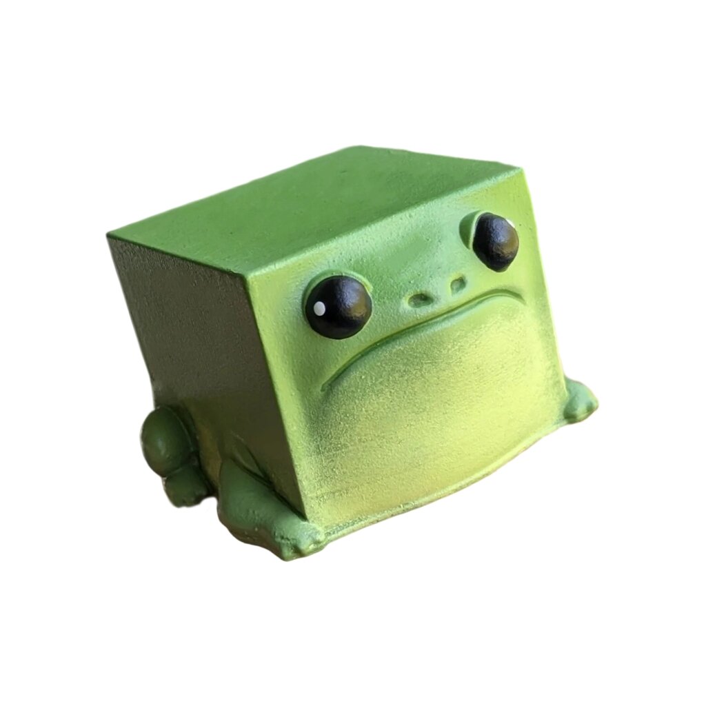 Уродливая милая лягушка украшения из смолы игрушки забавные поделки