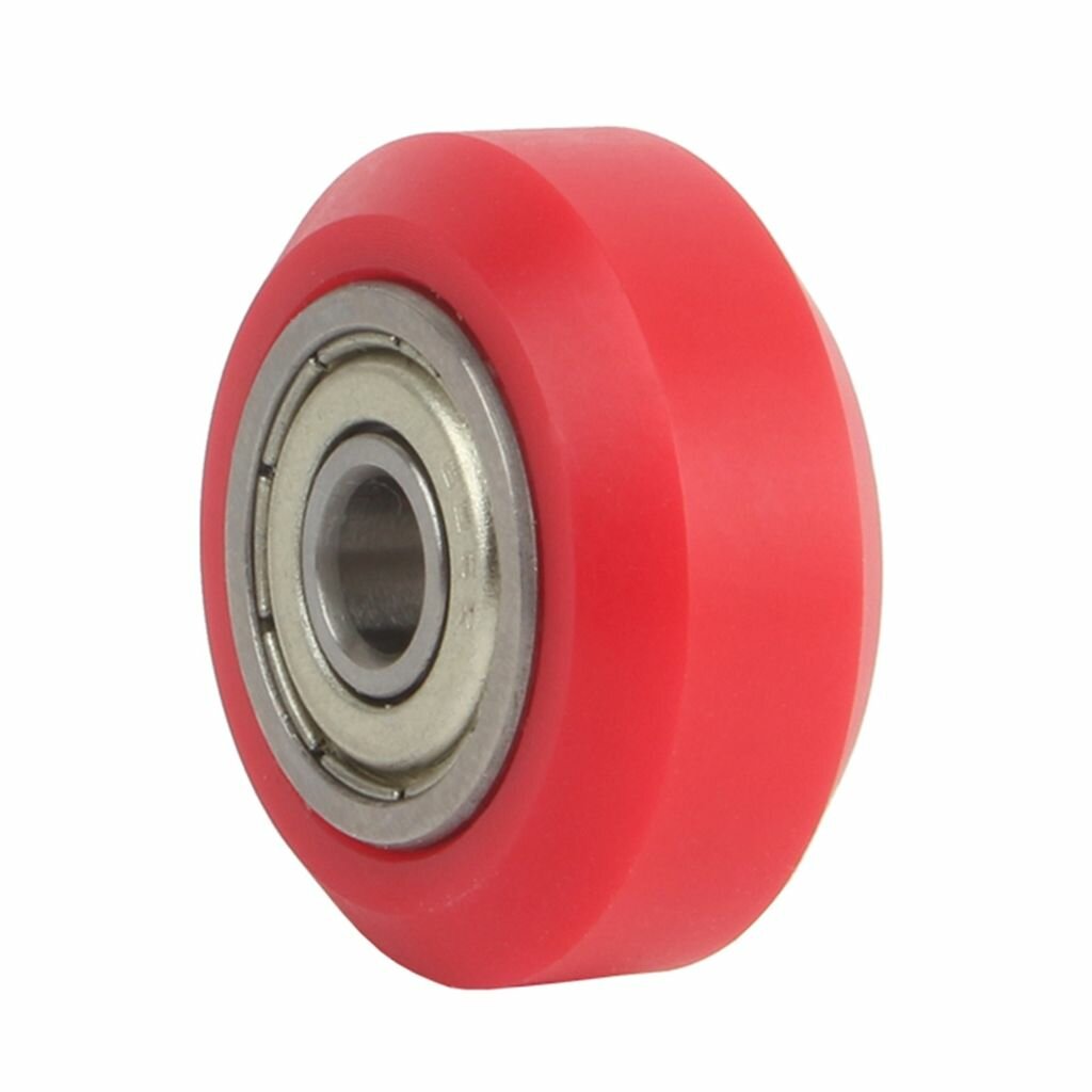 12 шт, аксессуары для 3D-принтера, пластиковый шкив, помпонное колесо-красный