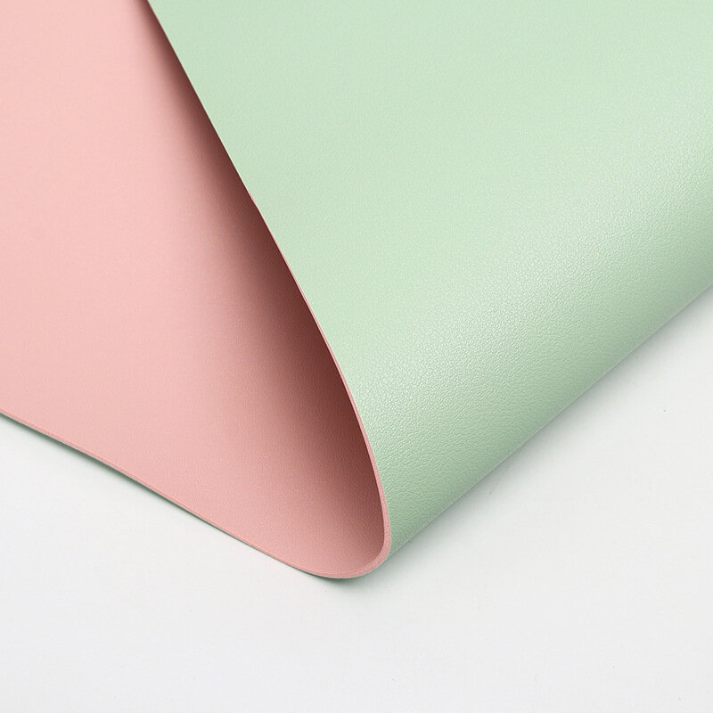 Коврик для клавиатуры и мыши Other, натуральная кожа, двусторонний, с калькулятором