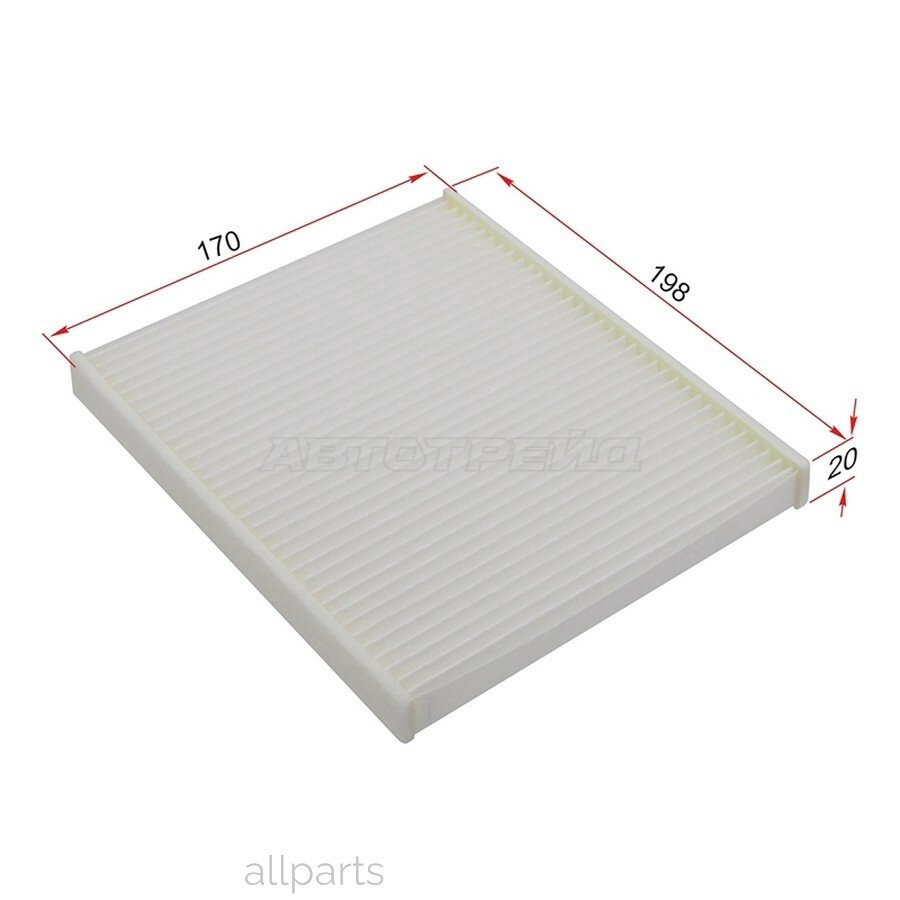 SAT ST-64319194098 Фильтр салонный BMW X5 06-18 / X6 08-20