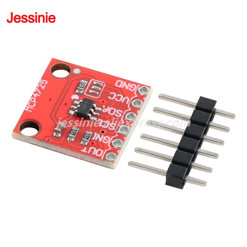 10 шт./1 шт. MCP4725 ЦАП цифро-аналоговый преобразователь модульная плата с интерфейсом IIC I2C 12-битный