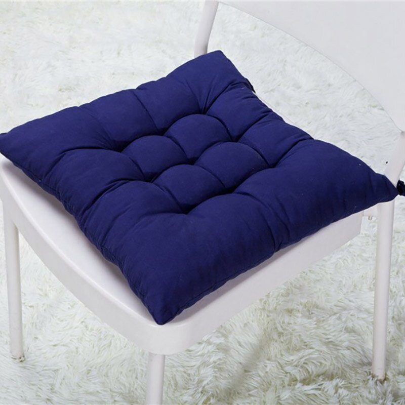 Вечный Коврик для Стула 40*40 см для Удобства в Обеденной Зоне, Саду, Патио и Офисе, Чистый Королевский Синий