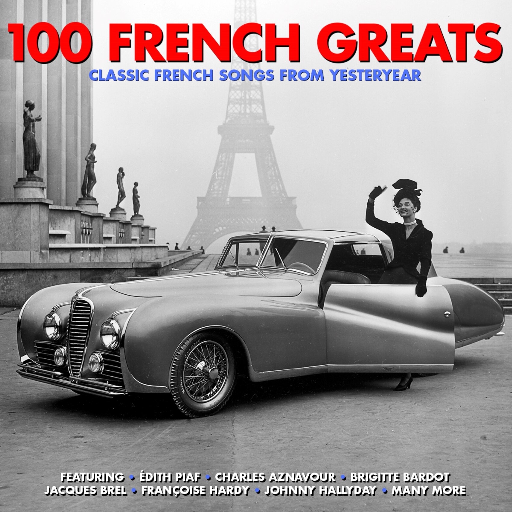 Компакт-диск 100 French Greats Various Artists (4CD) NotNowMusic