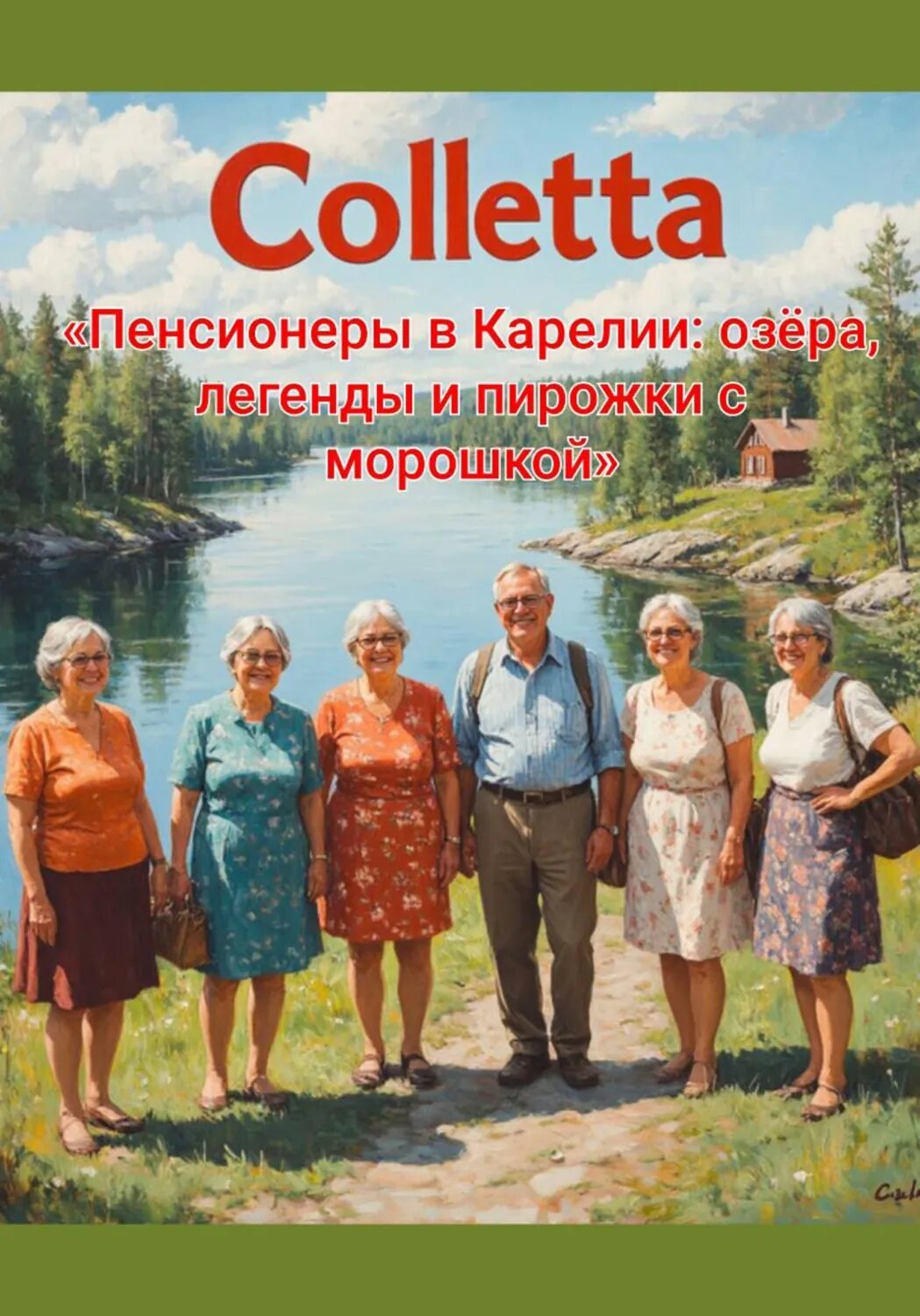 «Пенсионеры в Карелии: озёра, легенды и пирожки с морошкой» [Цифровая книга]