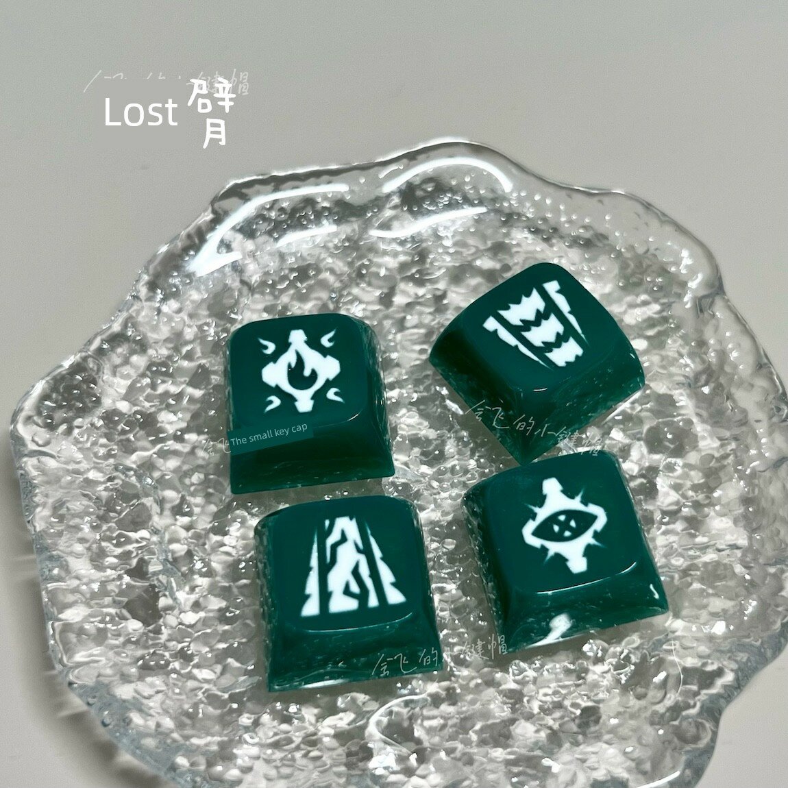 Персонализированные кейкапы Fearless Contract, полупрозрачная текстура, похожая на нефрит, подходят для перекрестных